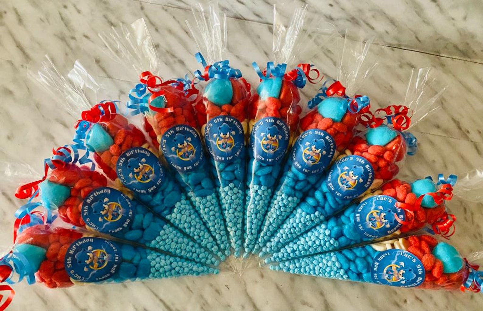 Mario & Sonic Gaming Inspired Candy Cones - Etsy