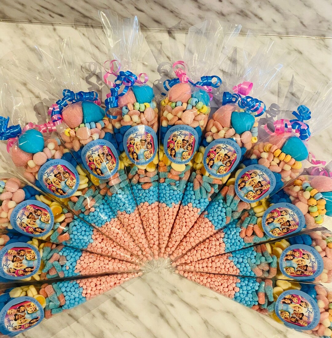 Barbie & Friends Inspired Candy Cones./ Barbie - Etsy