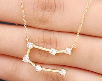 Diamond Gemini Necklace - Etsy