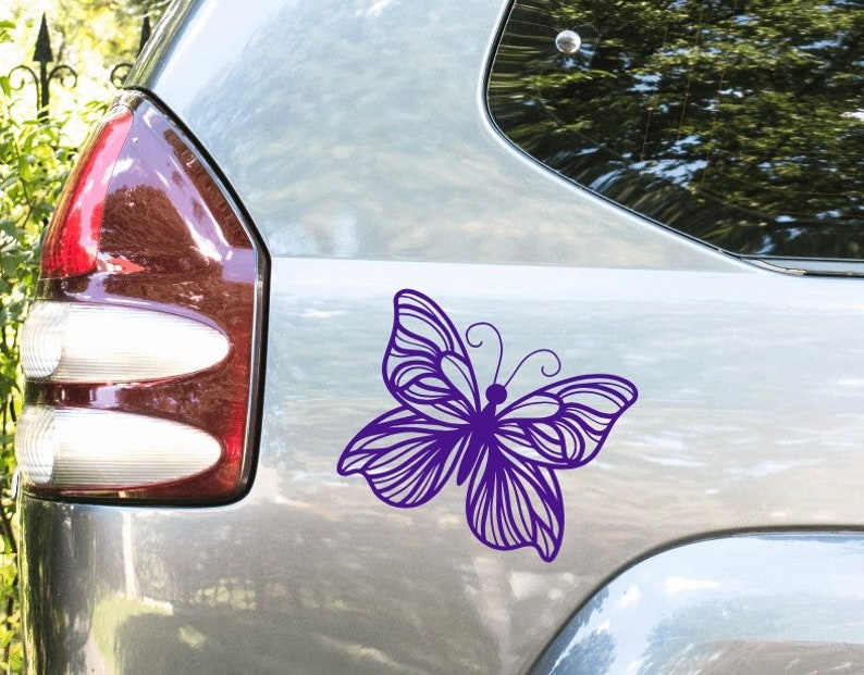 Butterfly Car Decal, 9 Designs to Choose From - Etsy
