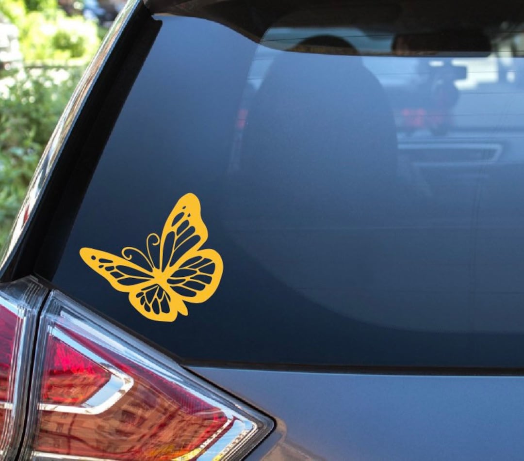Butterfly Car Decal, 9 Designs to Choose From - Etsy