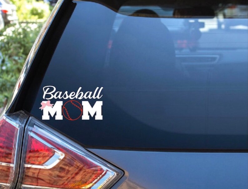 Baseball Car Decal, 8 Designs to Choose From - Etsy