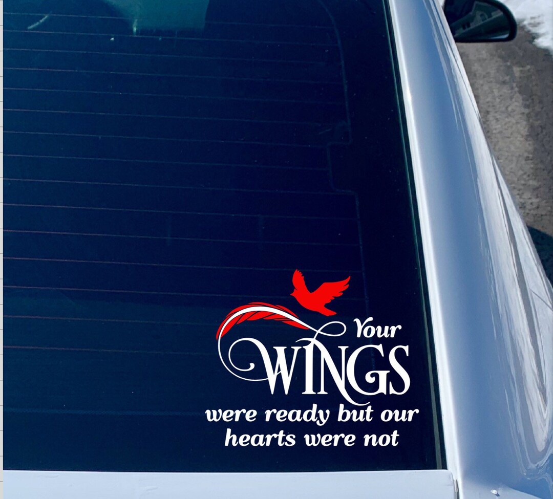 Angel in Heaven Car Decal, 9 Designs to Choose From - Etsy