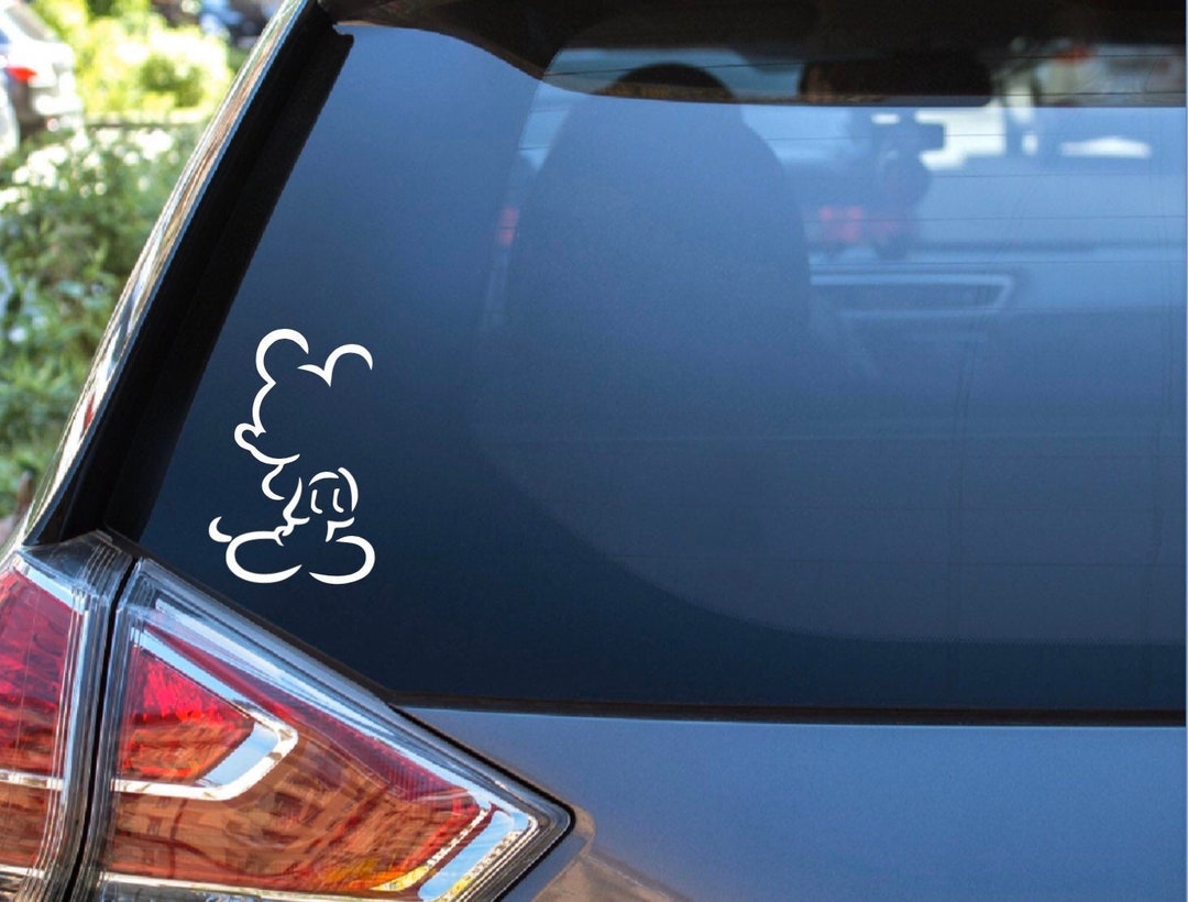 Disney Car Decal, 12 Designs to Choose From - Etsy