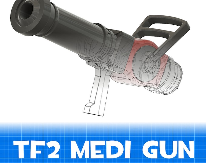 Team Fortress 2 Medi Gun cosplay 3D Model Files - Etsy