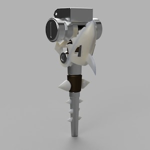 Overwatch Junkrat (beachrat Skin) Peg Leg - [3D Model Files] - Etsy