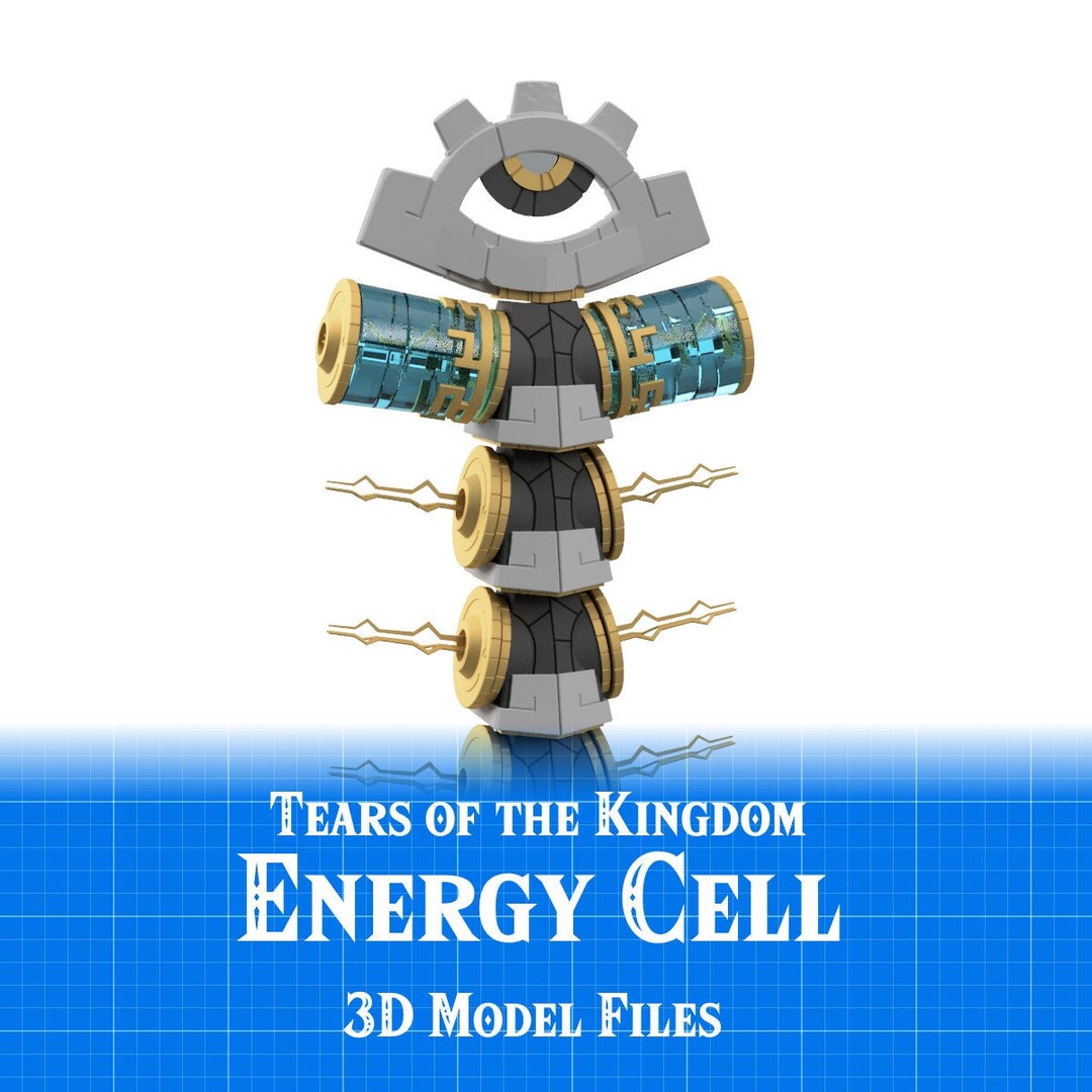 Tears of the Kingdom - Zonai Energy Cell [3D Model Files] - Etsy Canada