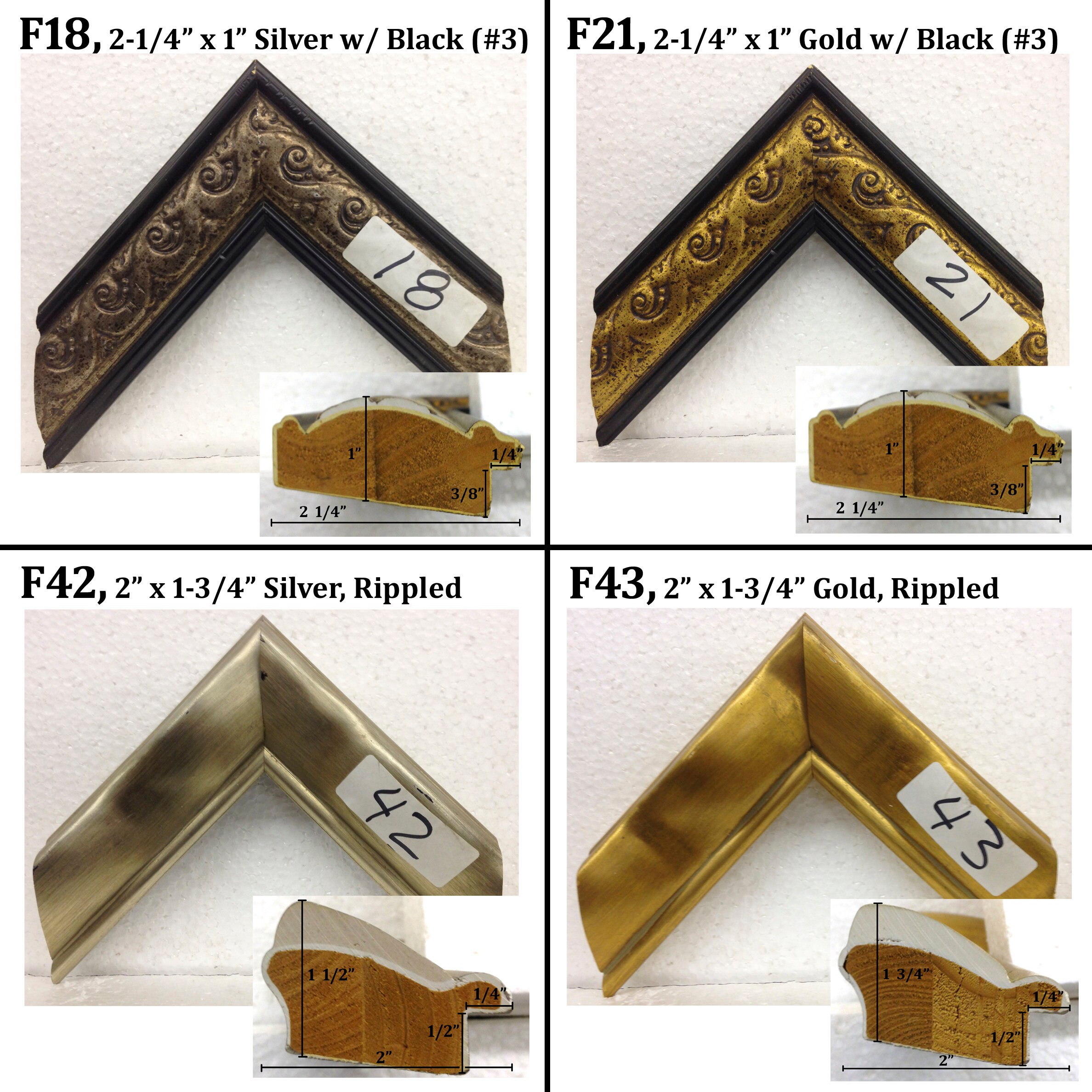 Picture Frame Molding | Ornate Simple Antique Classical Modern Wood ...