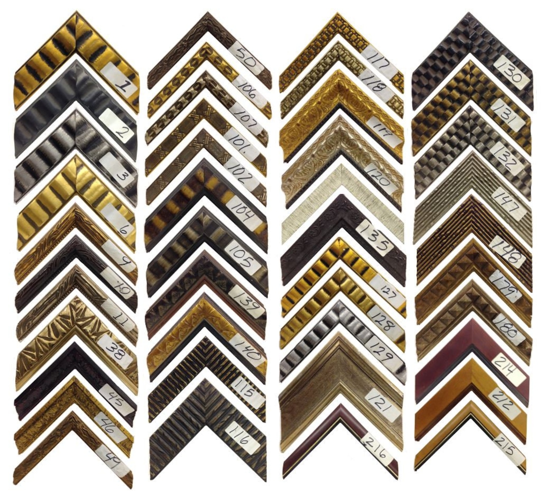 Picture Frame Molding | Ornate Simple Antique Classical Modern Wood ...