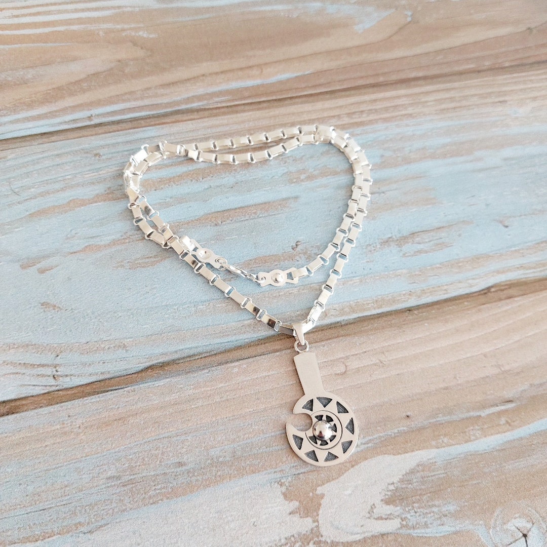 Mapuche Toki Kura Necklace, Symbol of Strength and Command With 50cm ...