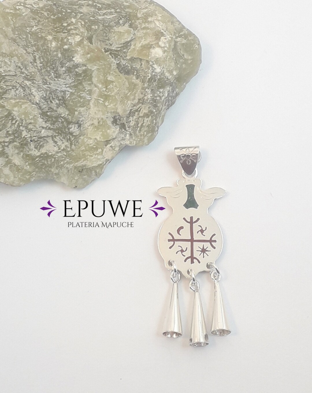 Necklace, Inspired by the Mapuche Culture, With the Colors of Its Flag ...
