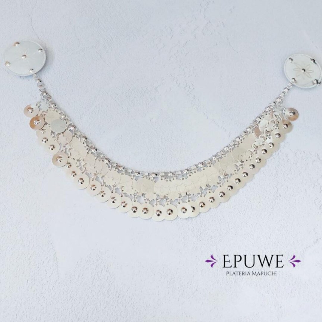 Kilkai Mapuche Necklace, Handmade in 950 Fine Silver - Etsy