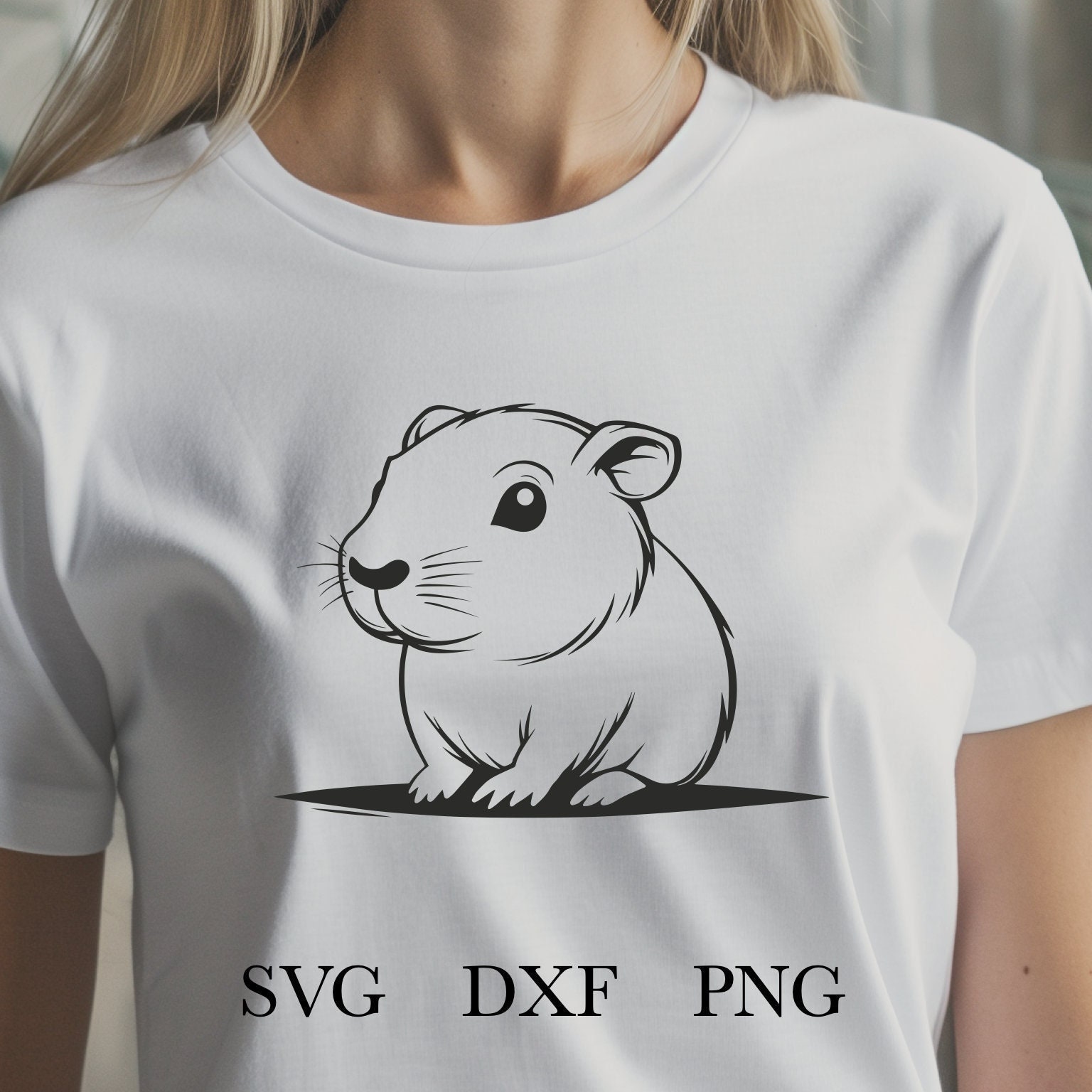 Cute Baby Capybara Svg, Capybara Silhouette, Capybara Png, Capybara ...