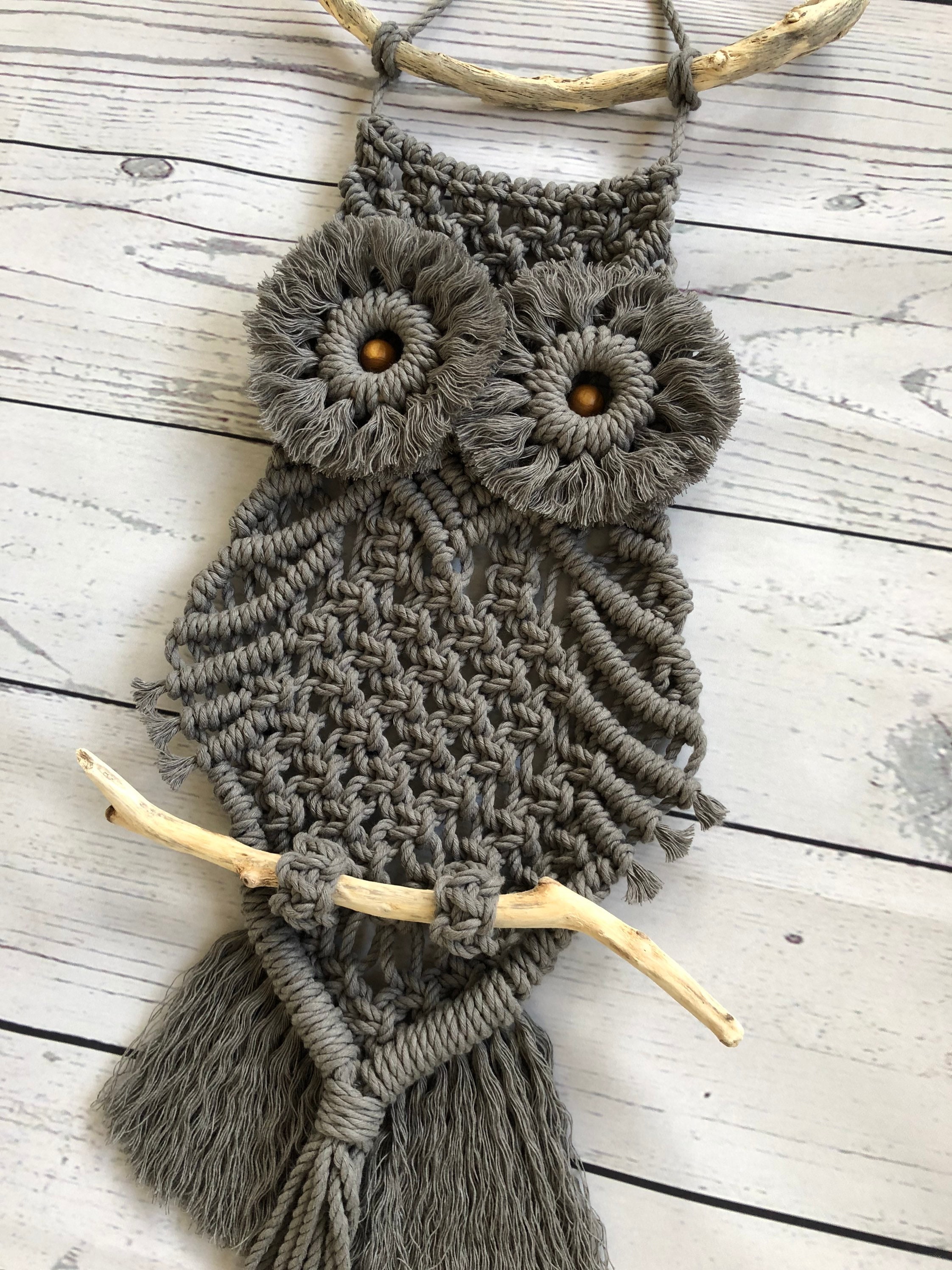 Macrame owl owl macrame decor boho owl nursery | Etsy Macrame owl owl macrame decor boho owl nursery | Etsy