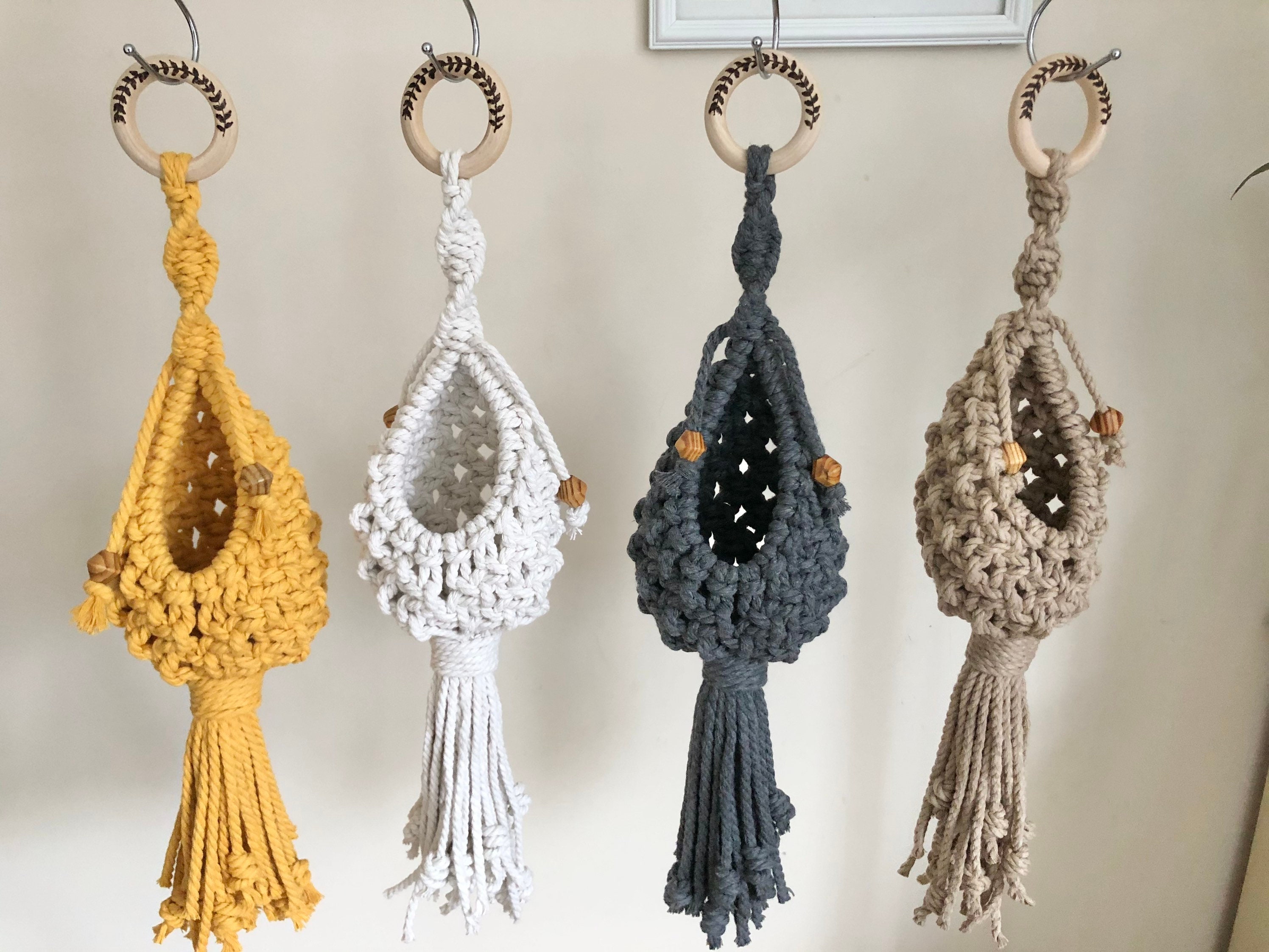 Macrame Pod Plant Hanger Pod Basket Storage Plant Hanger - Etsy