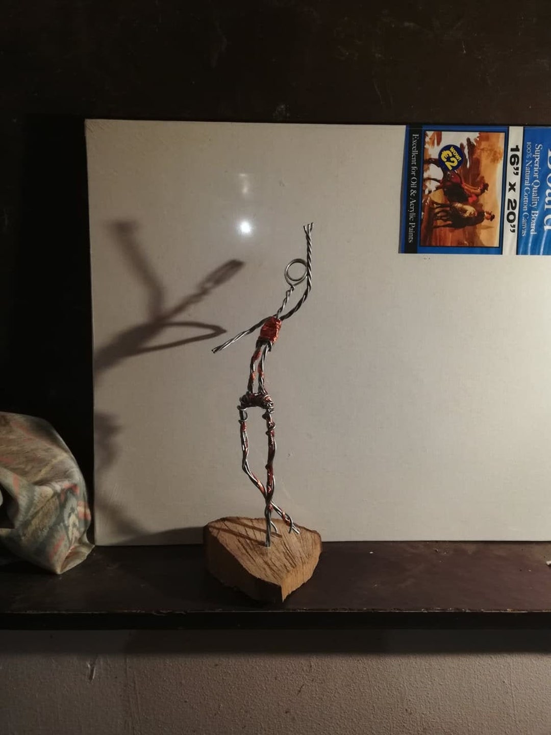 Dancing Woman Wire Sculpture, Fathers Day Gift, up Cycled, Re Cycled ...