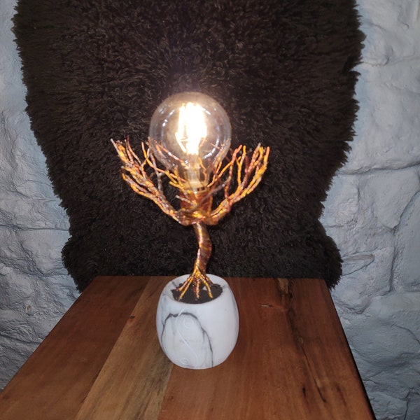 Tree Lamp - Etsy