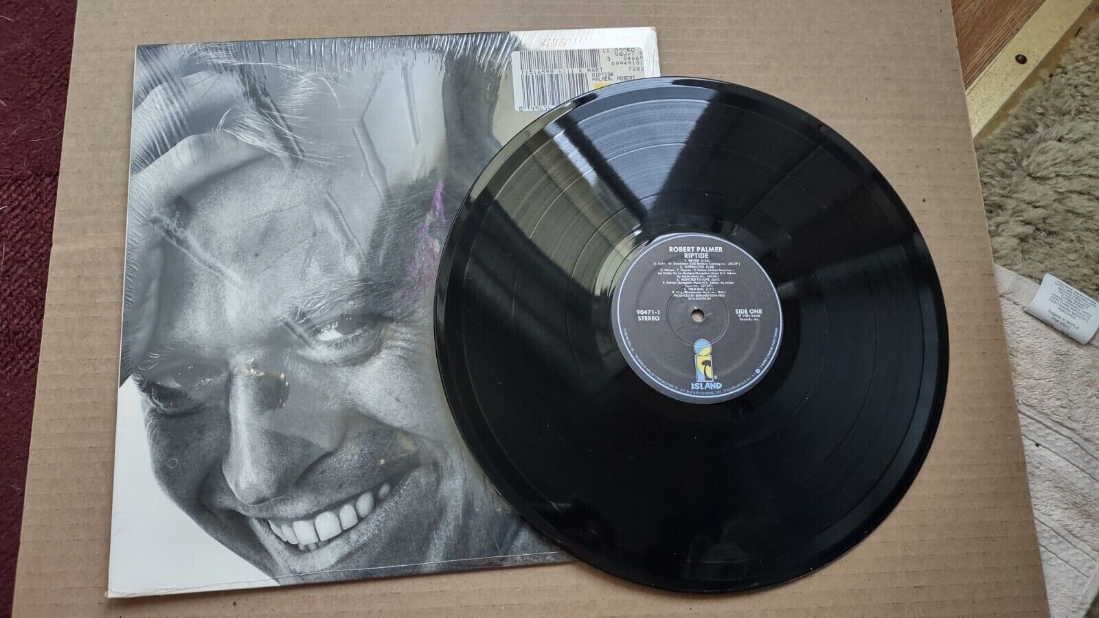 VINYL RECORD Robert Palmer Riptide 1985 Album Lp 12 - Etsy