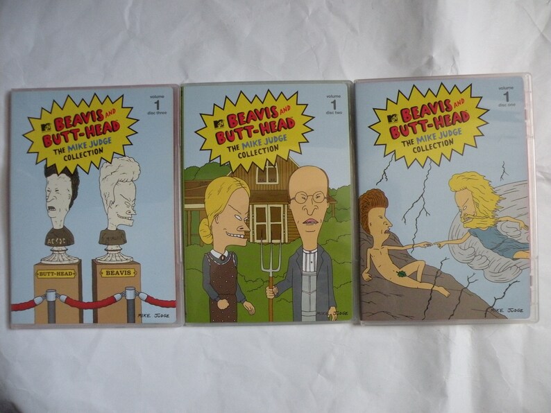 DVD the Beavis and Butt-head Cartoon Series Mike Judge Collection 3 ...