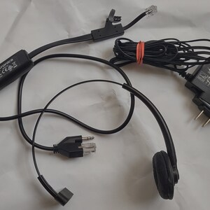 Plantronics C054 CO54 Wireless Complete Headset Set CS540 Base - Etsy