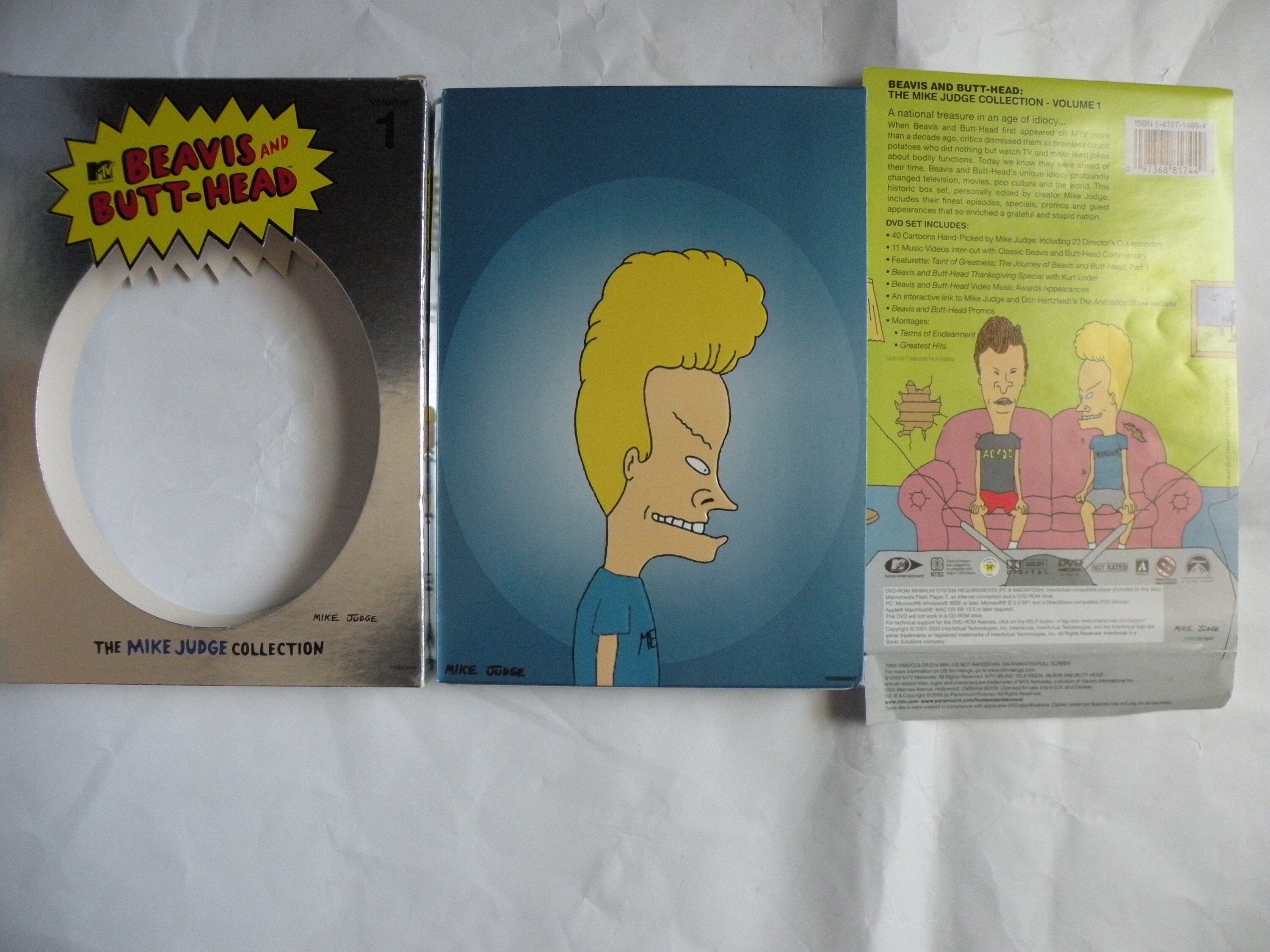DVD the Beavis and Butt-head Cartoon Series Mike Judge Collection 3 ...