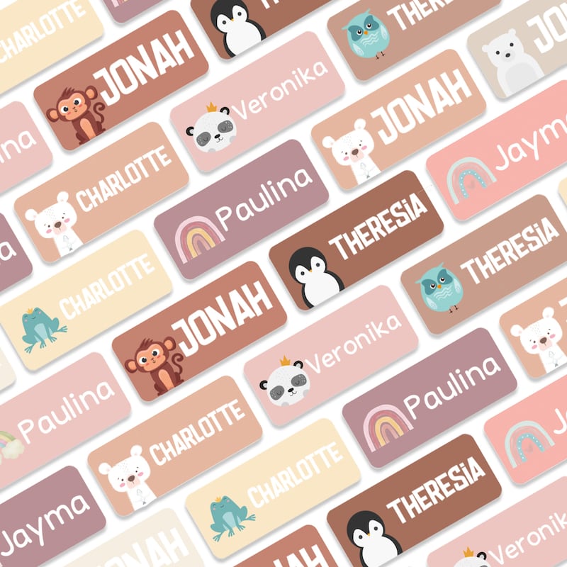 Nombre stickers - Etsy México