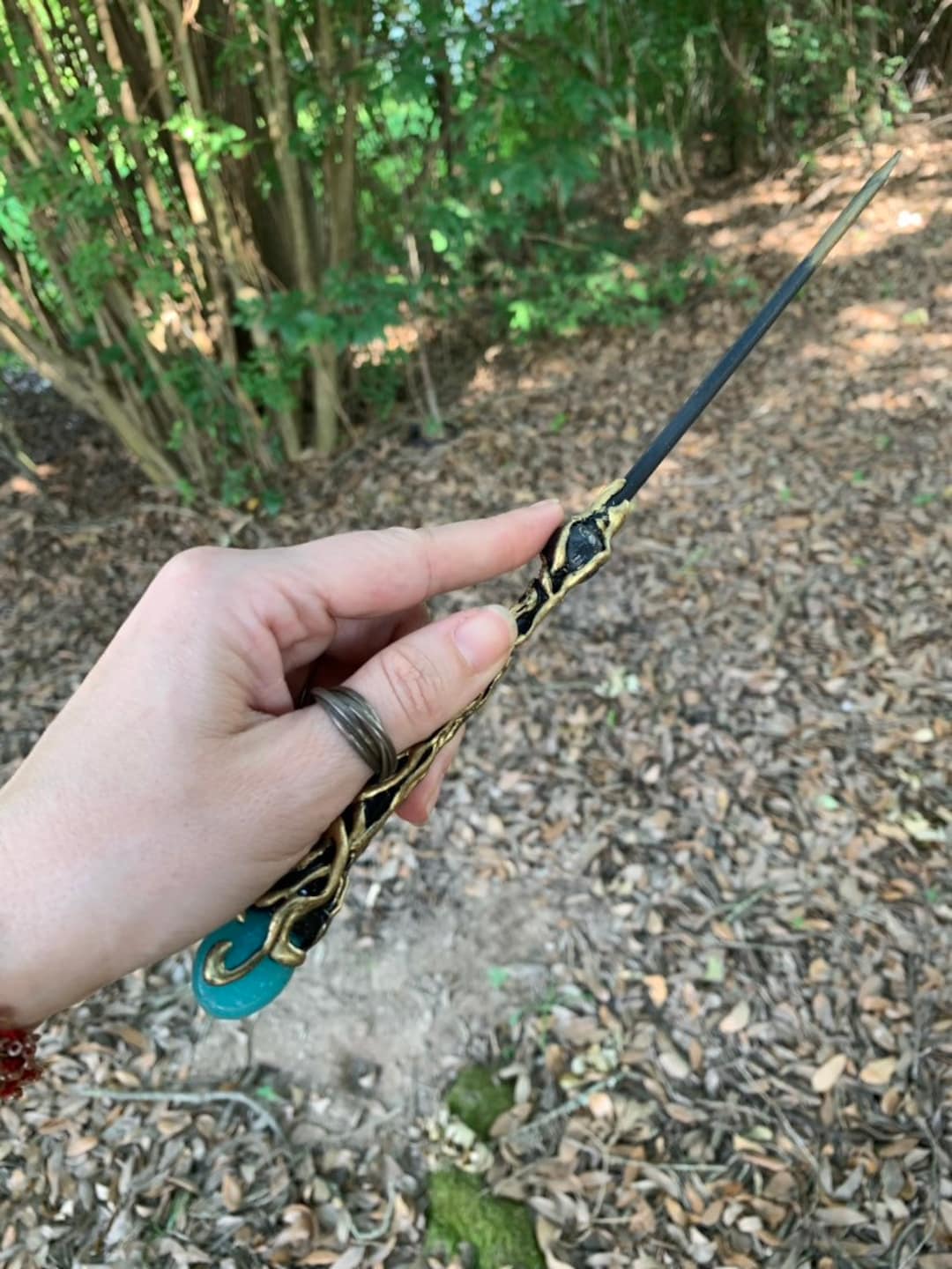 Tattered Pixie Wand #3 Glowing Stone! - Etsy