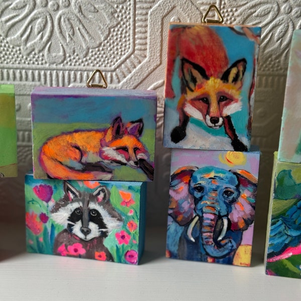 Whimsical Animal Art - Etsy