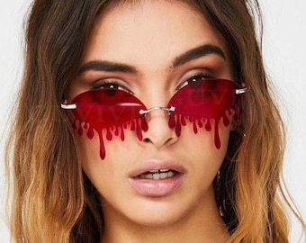 Drip Sunglasses | Etsy