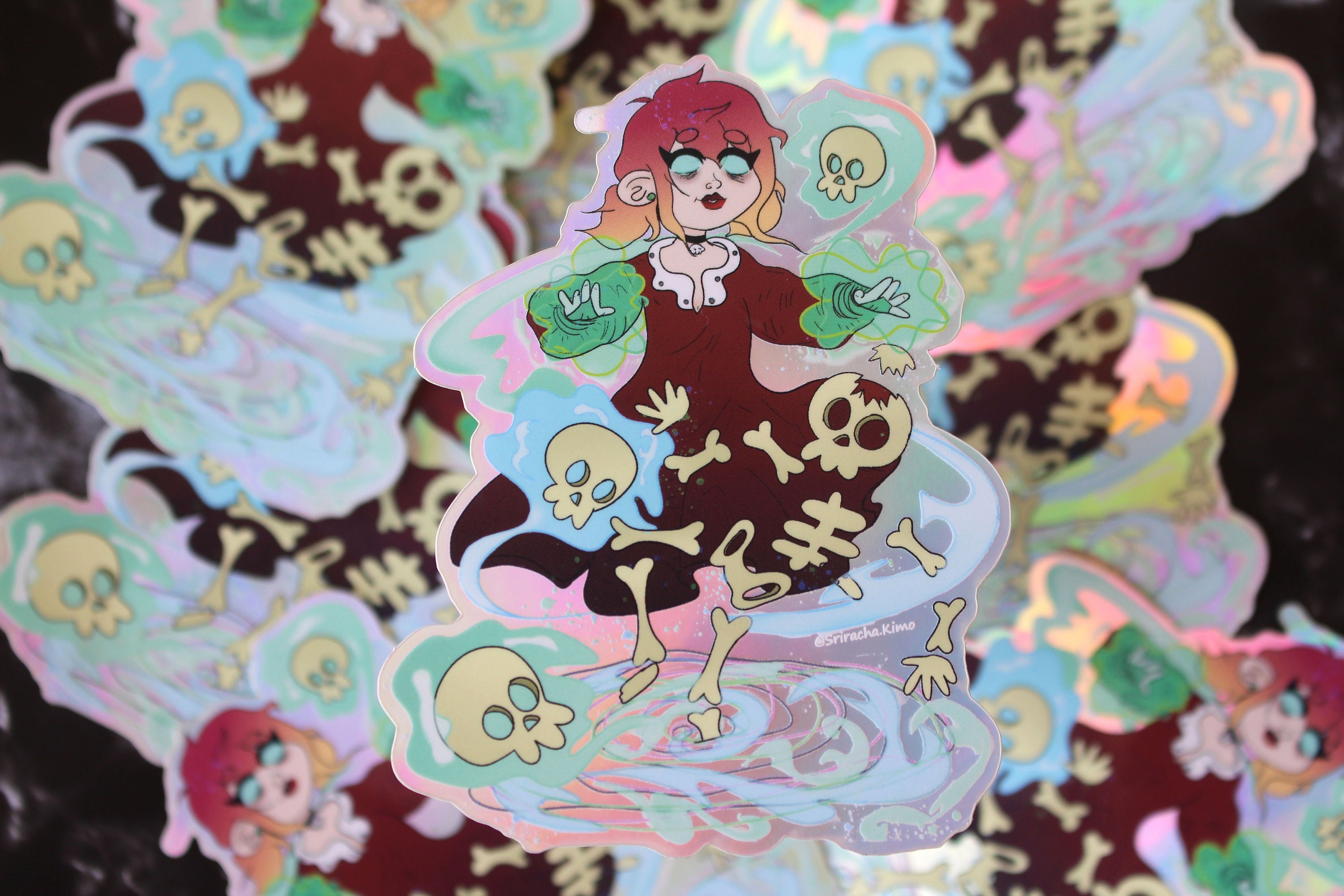 Necromancer Sticker - Etsy