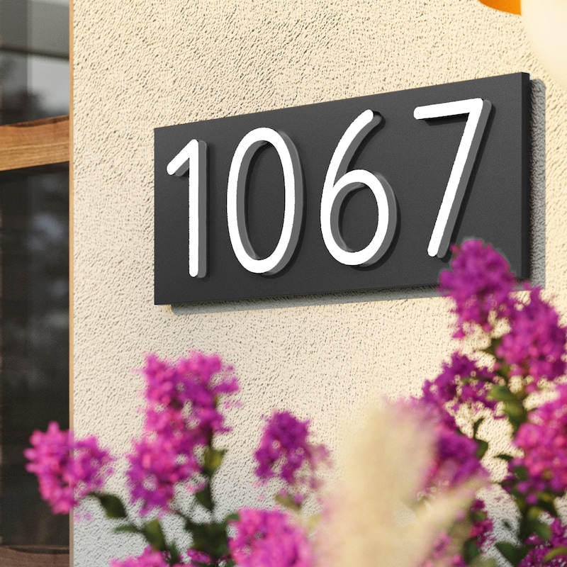 Large House Numbers - Etsy