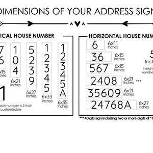 House Number Plaque Address Plaque House Numbers Sign - Etsy