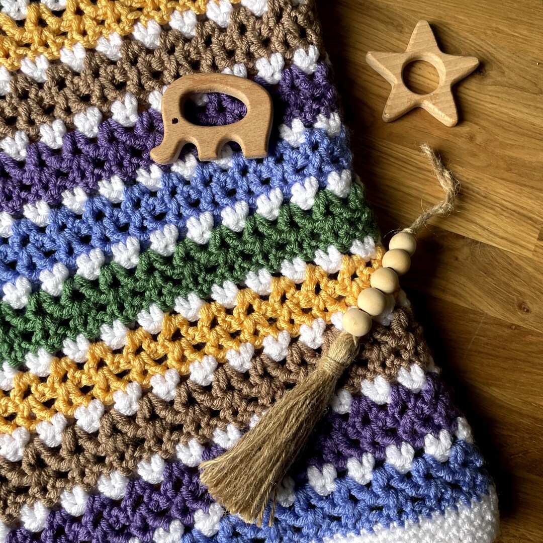 Snowdrops V-stitch Crochet Blanket, Easy Crochet Blanket Pattern, Easy ...