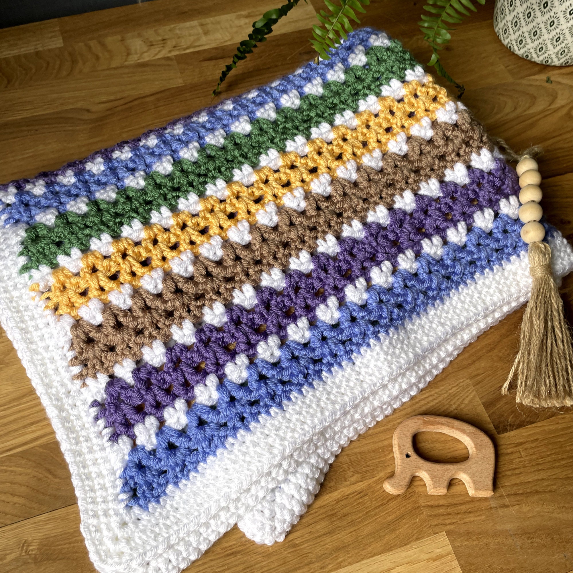 Easy Crochet Blanket Pattern, Easy Crochet Newborn Pattern for ...