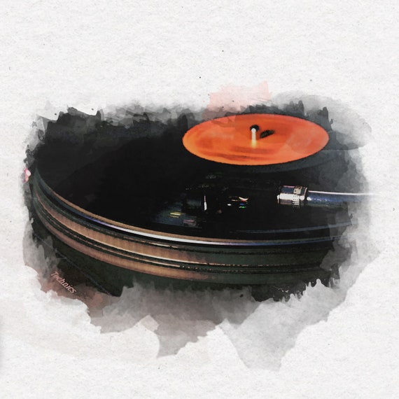 Pintura De Tocadiscos