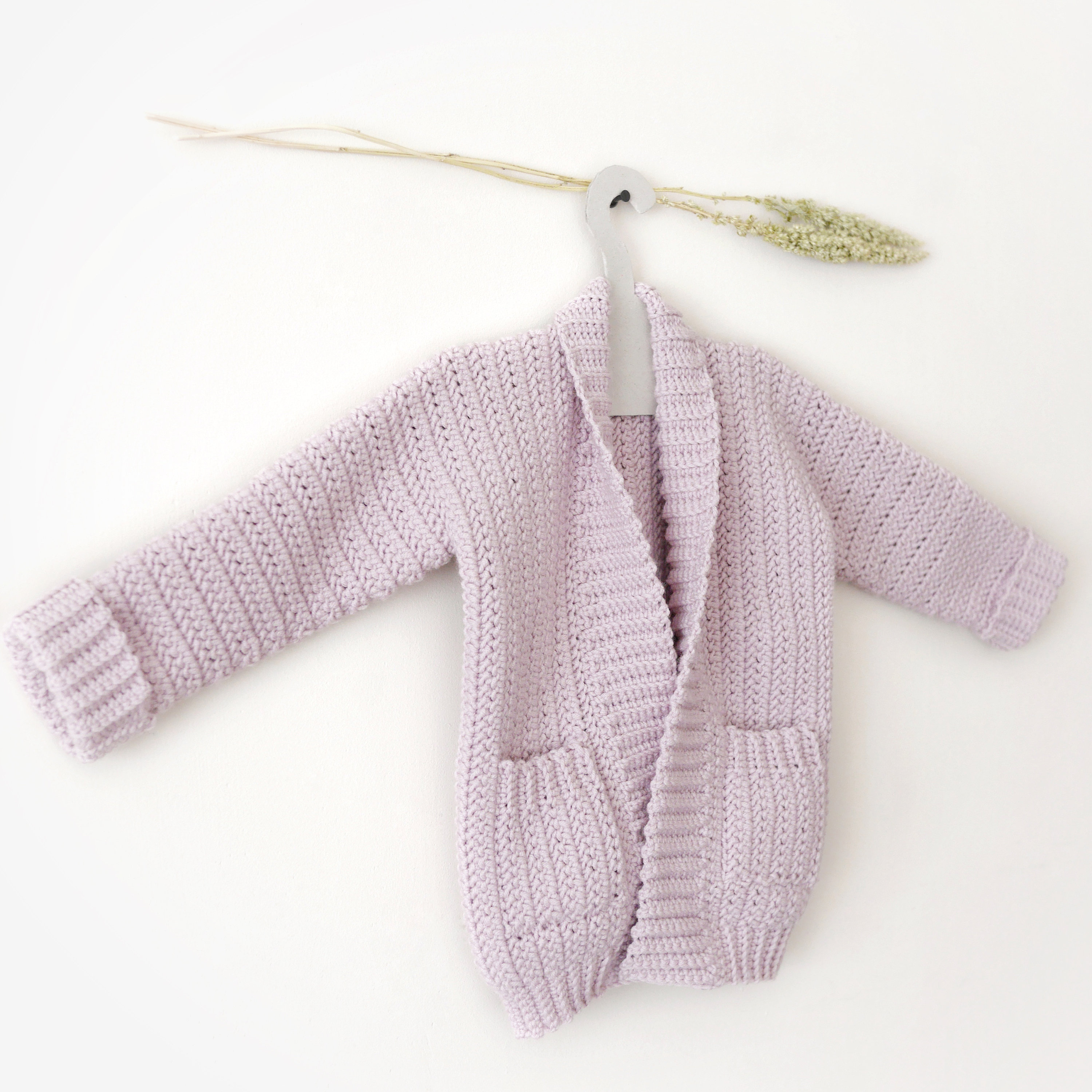 The Brother & Sister Crochet Cardigan Set 2 PDF Patterns for - Etsy