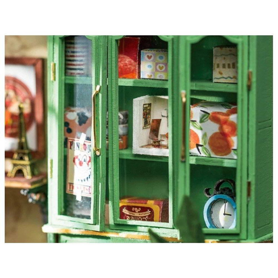 DIY 3D Room Box Model Working Studio With LED Light Furniture | Etsy