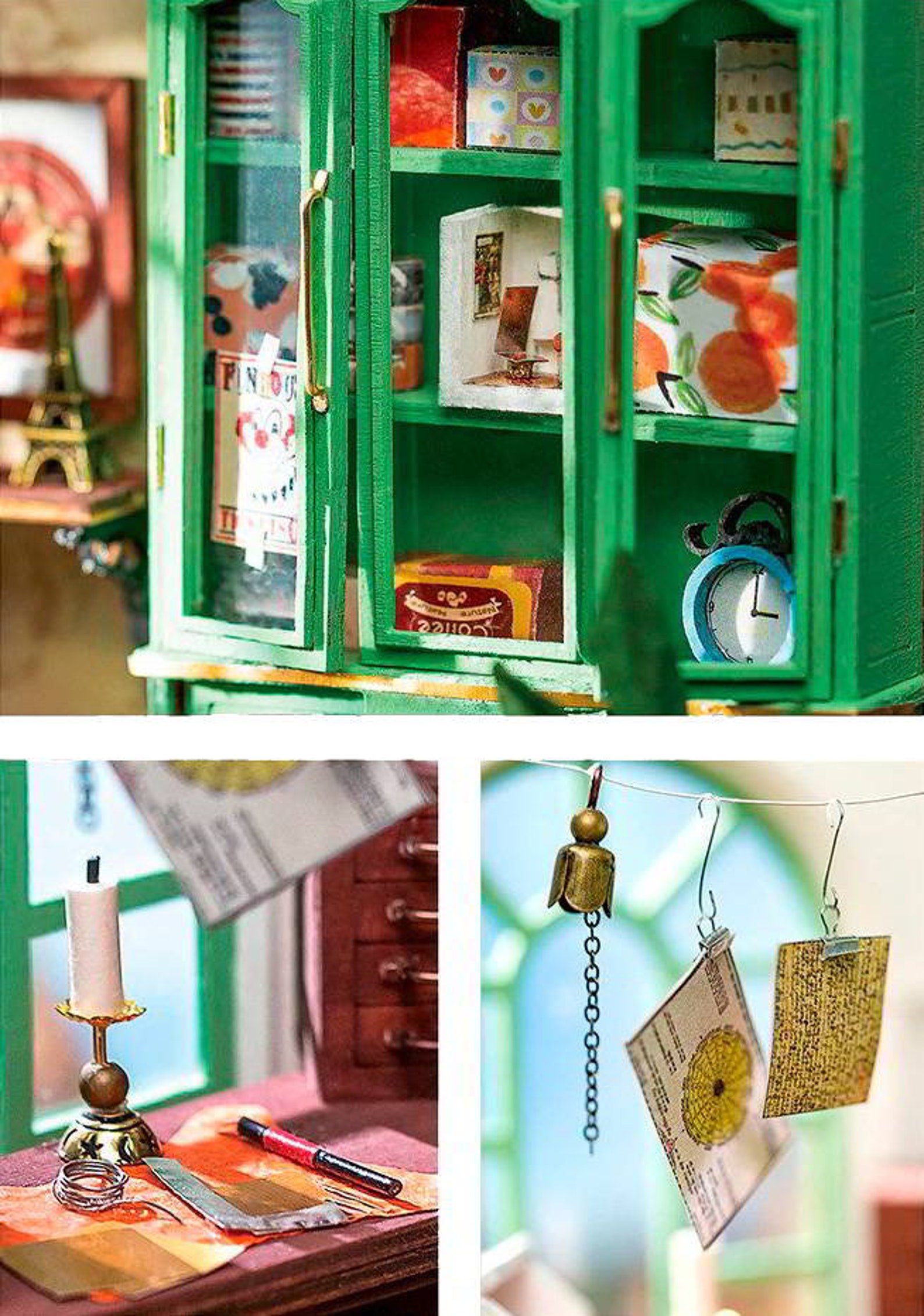 DIY 3D Room Box Model Working Studio With LED Light Furniture | Etsy