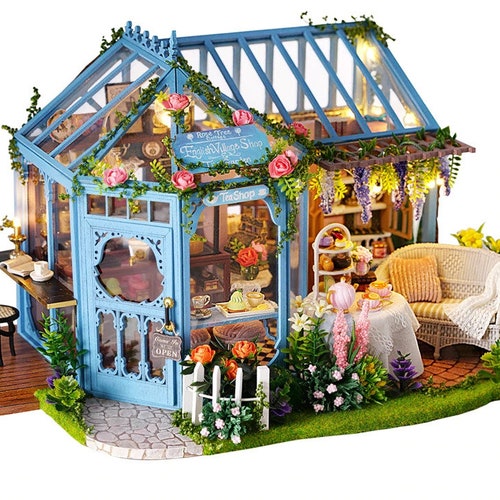 DIY 3D Room Box Model Working Studio With LED Light Furniture | Etsy