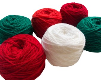 Christmas Yarn - Etsy