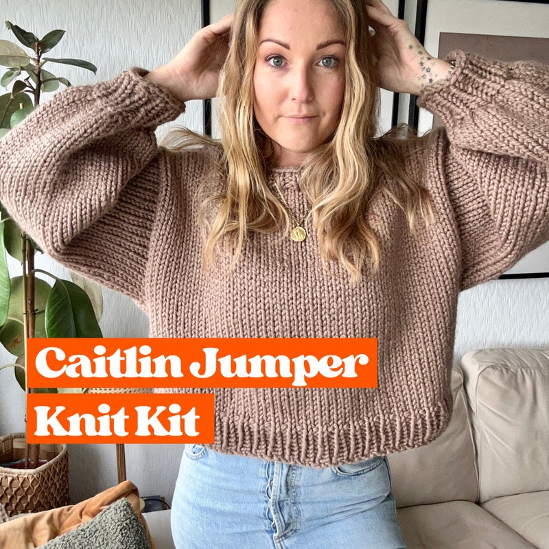 Knit Your Own Jumper Kit - Etsy