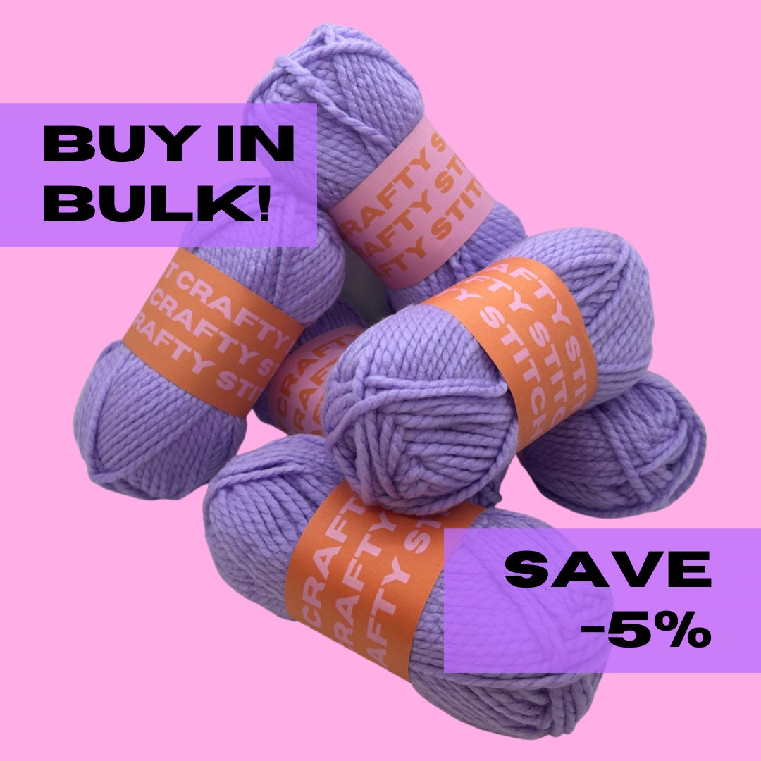 Super Chunky Yarn Bundle, Super Bulky Yarn, Acrylic Yarn Suitable for ...