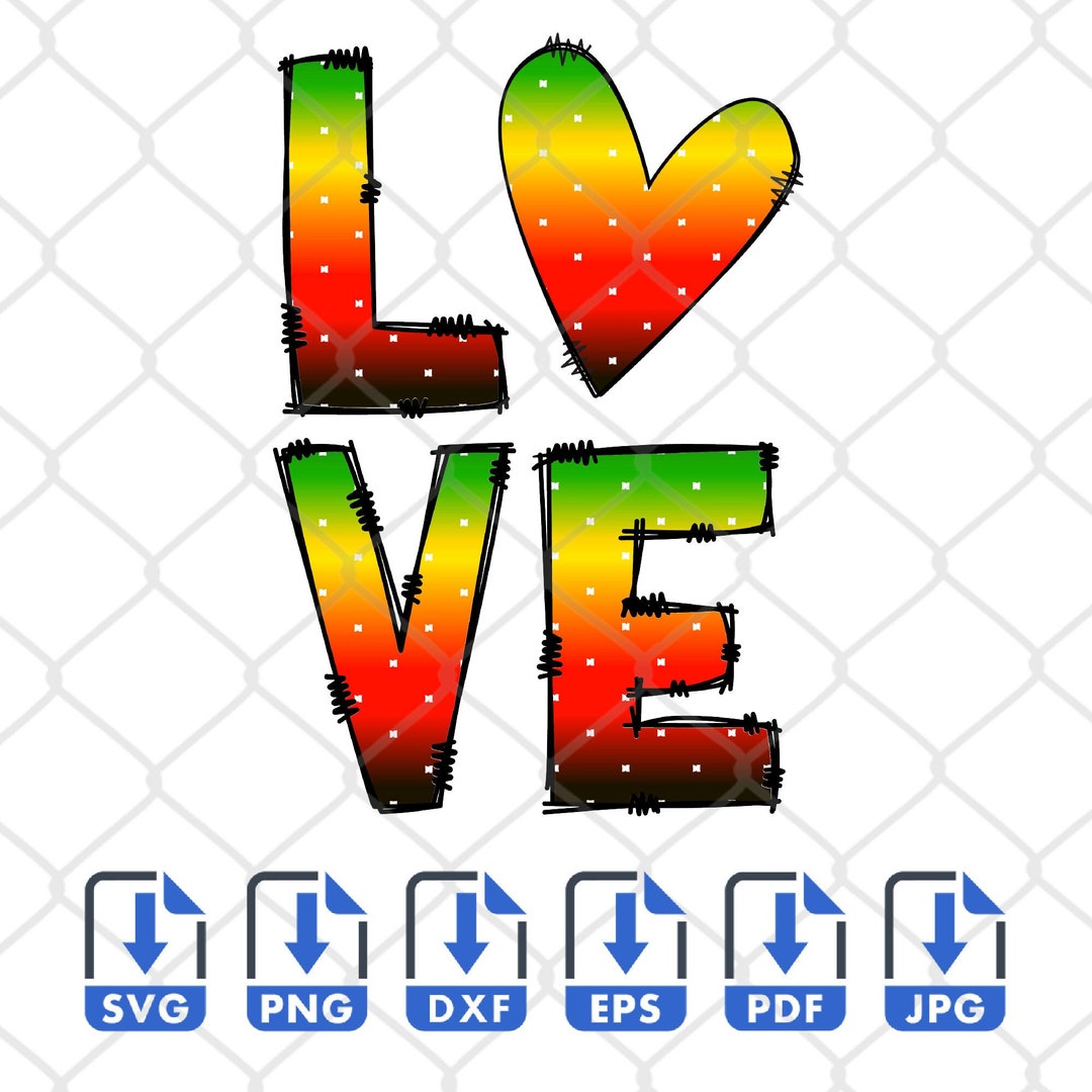 Colorful SVG, Png, Eps, Dxf, Pdf, Digital Cut File, Circut Maker ...