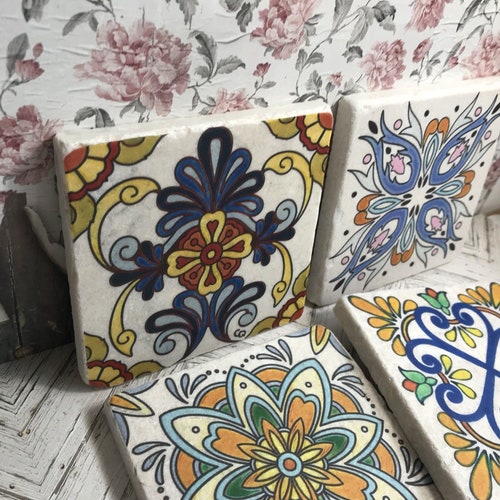 Set of 246 DIY Square White Natural Marble or Stone Coasters - Etsy