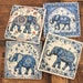 Spanish Mexican Talavera Octopus Traditional Natural Stone Coasters ...