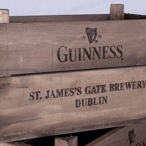 Set of 5 Nesting Guinness Apple Boxes - Etsy