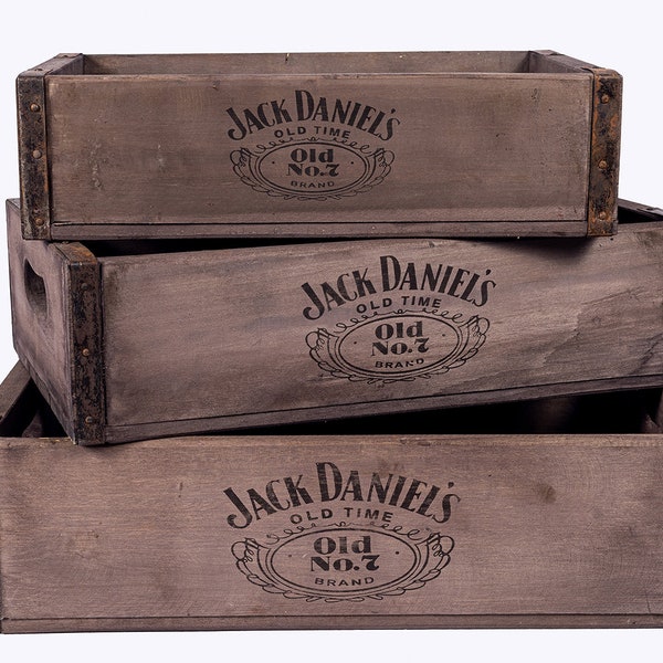 Jack Daniels Storage Crate - Etsy