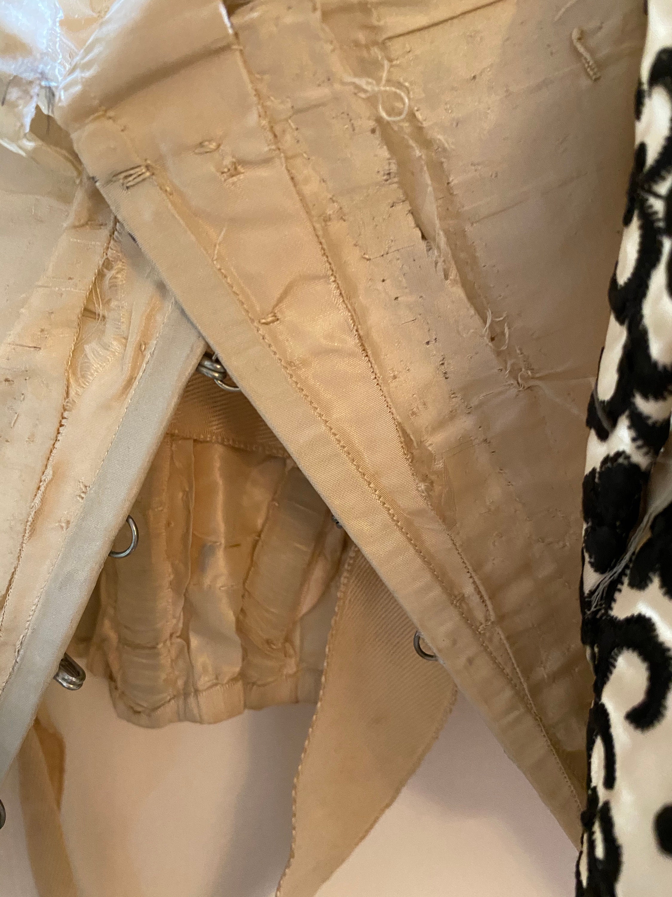 Elegant, Victorian Top Silk With Cut Velvet - Etsy