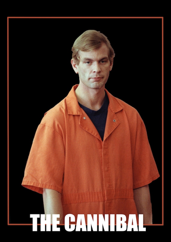 Jeffrey Dahmer Cannibal Milwaukee Monster Print True Crime - Etsy