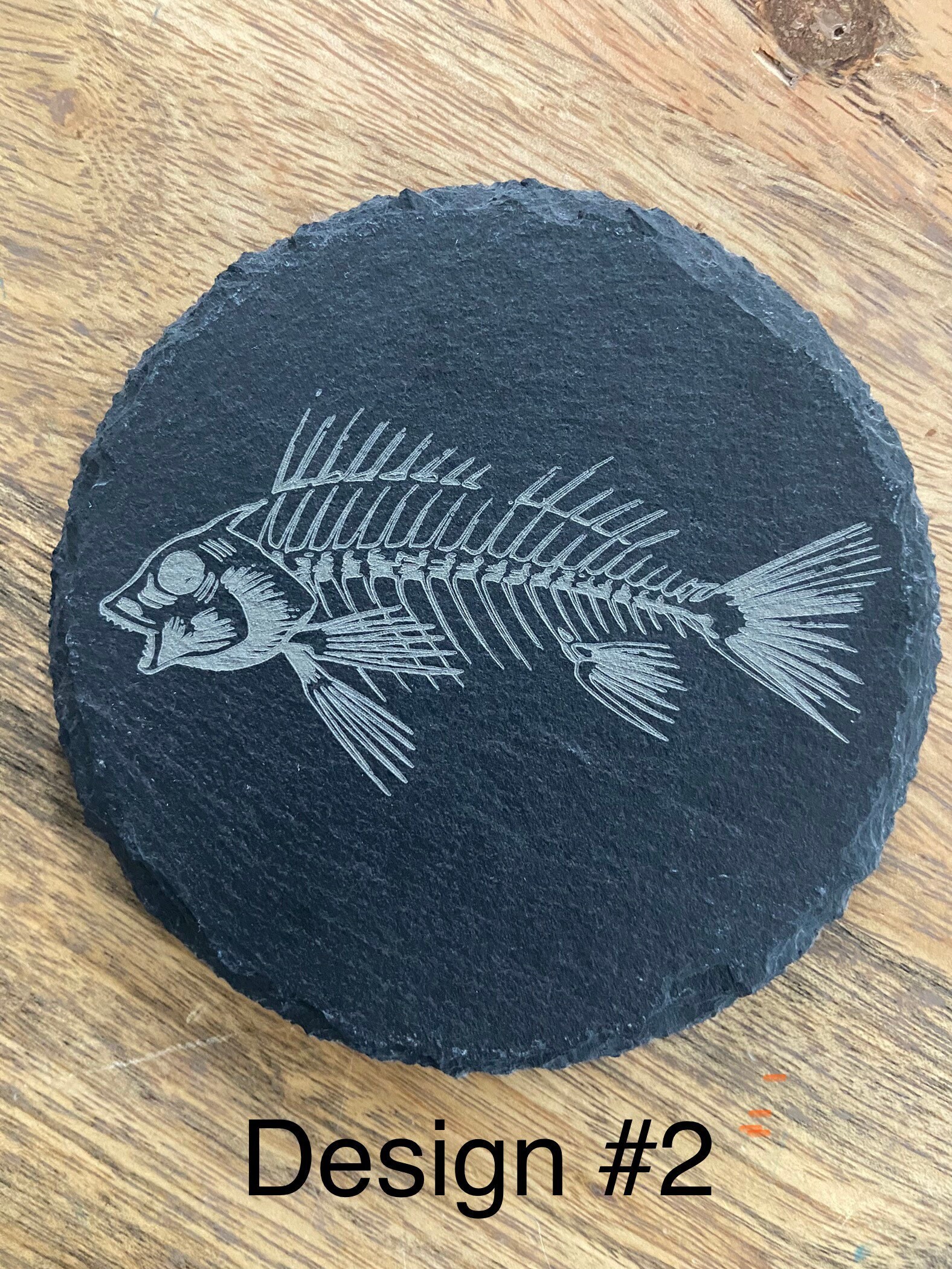 Fish Slate Coasters - Etsy